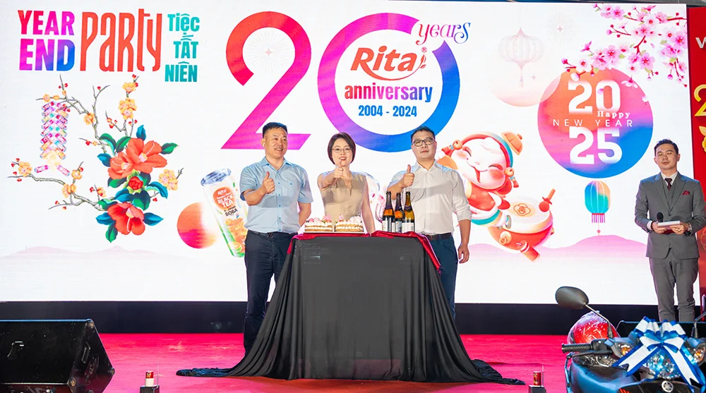 Tet Reunion and Rita's 2025 Year-End Party - RITA Beverage
