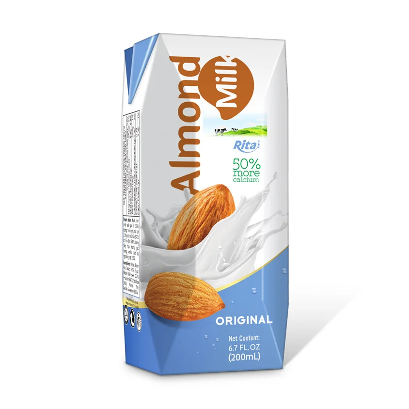 Suppliers Almond millk 200ml - RITA Beverage