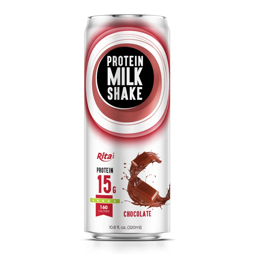 10.8 FL Oz Protein Milk Shake with Chocolate Flavor - RITA Beverage