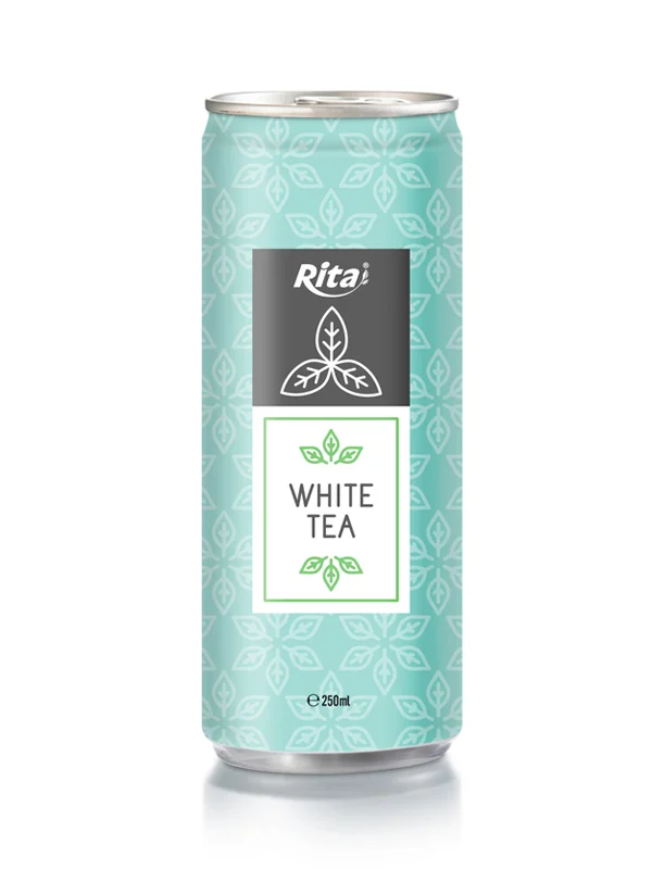 250ml Alu Can White Tea Drink - RITA Beverage