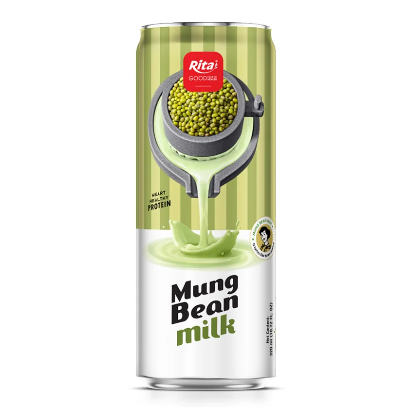 Rita Brand Mung Bean Milk 320ml Can - RITA Beverage