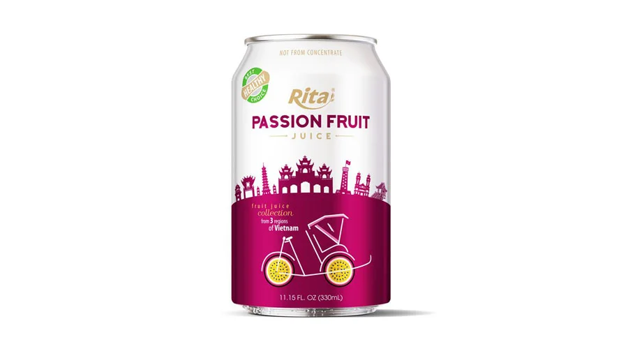 Wholesale Premium Passion fruit juice VietNam style - RITA Beverage