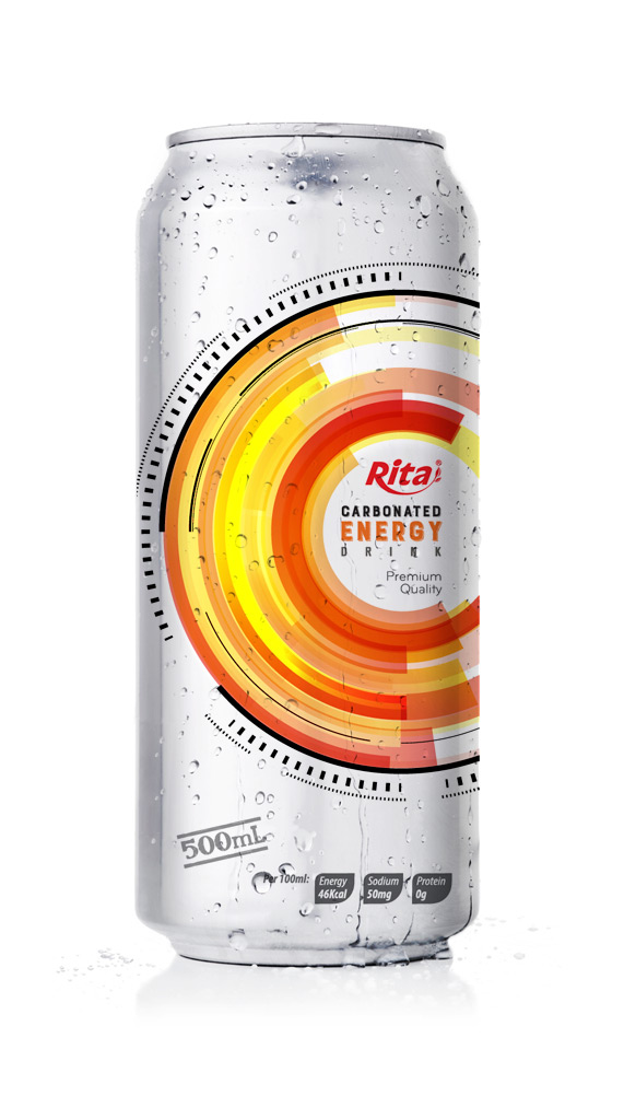 500ml Carbonated Energy Drink - RITA Beverage