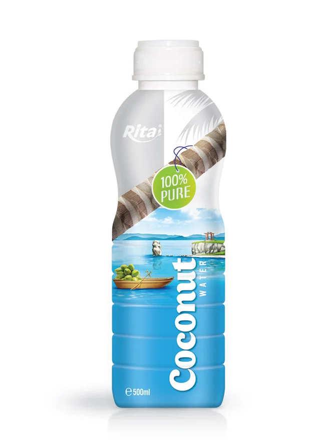 500ml Coconut water 100% pure - RITA Beverage