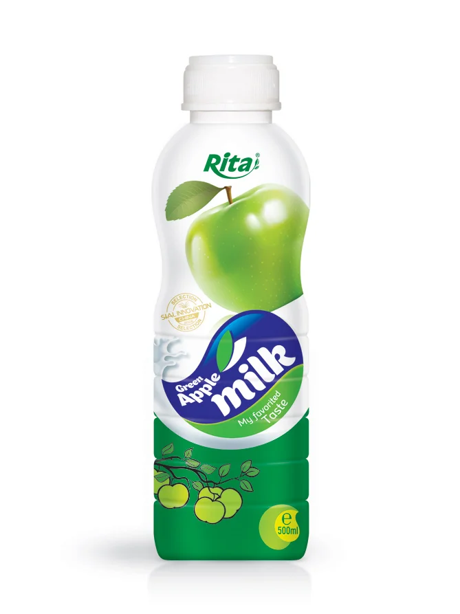 500ml Green Apple milk My favorited taste - RITA Beverage