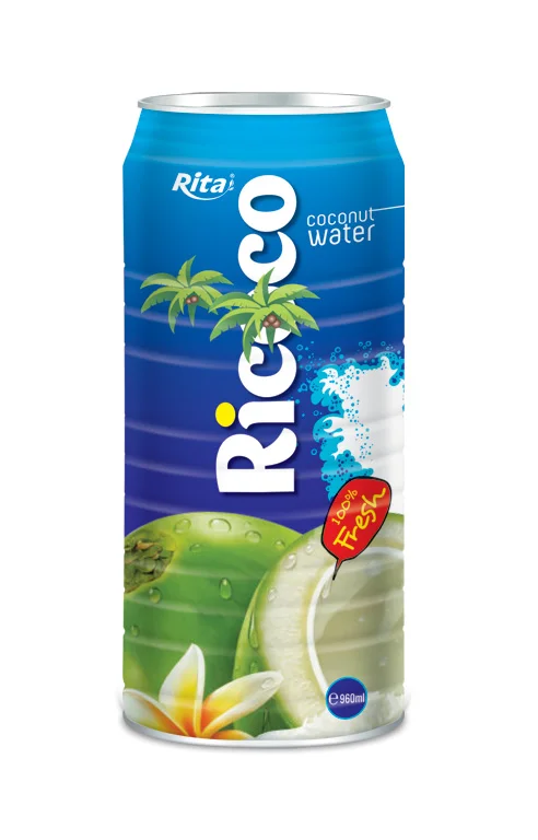100% Fresh Coconut Water - RITA Beverage