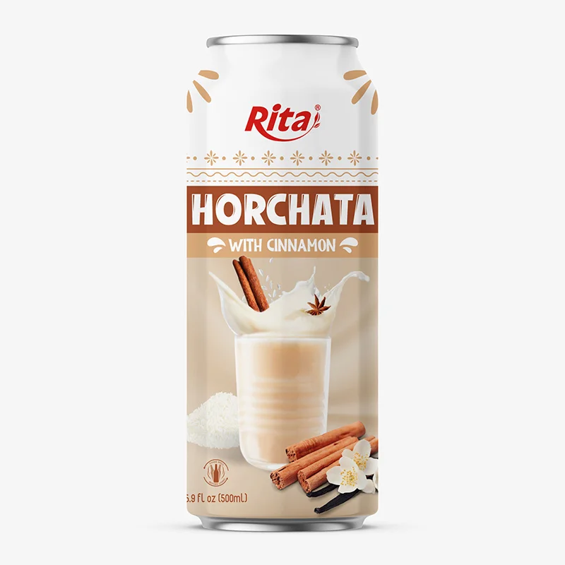 Supplier 500ml Can Horchata Mix Cinnamon - RITA Beverage