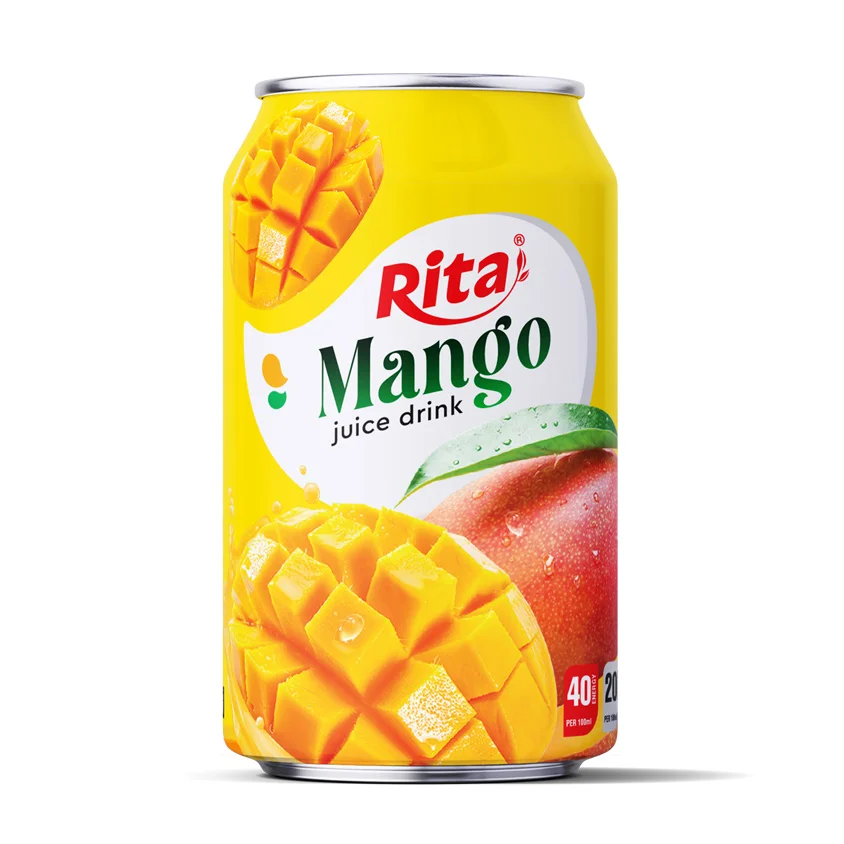 Best Buy Mango Juice Drink 330ml Short Can - RITA Beverage