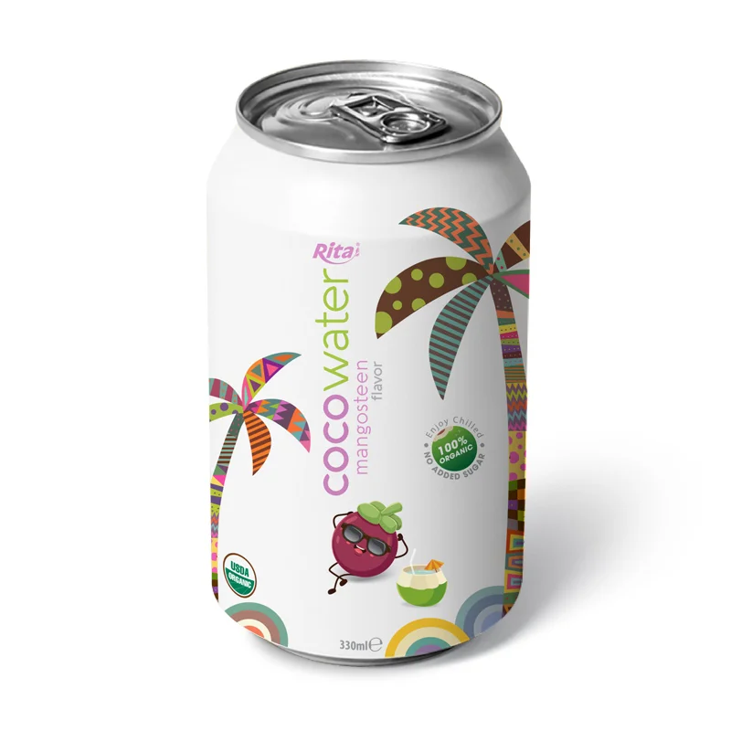 Coconut water with mangosteen flavor - RITA Beverage
