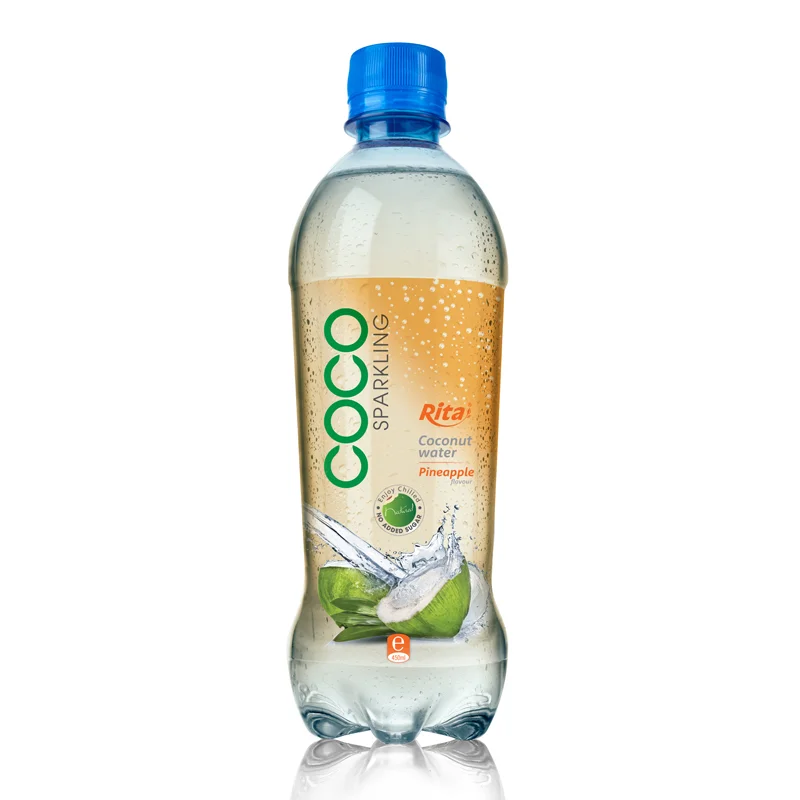 Coco Sparkling 450ml Pet bottle Pineapple - RITA Beverage