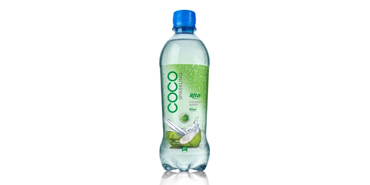 Coco Sparkling kiwi flavour 450ml Pet bottle - RITA Beverage