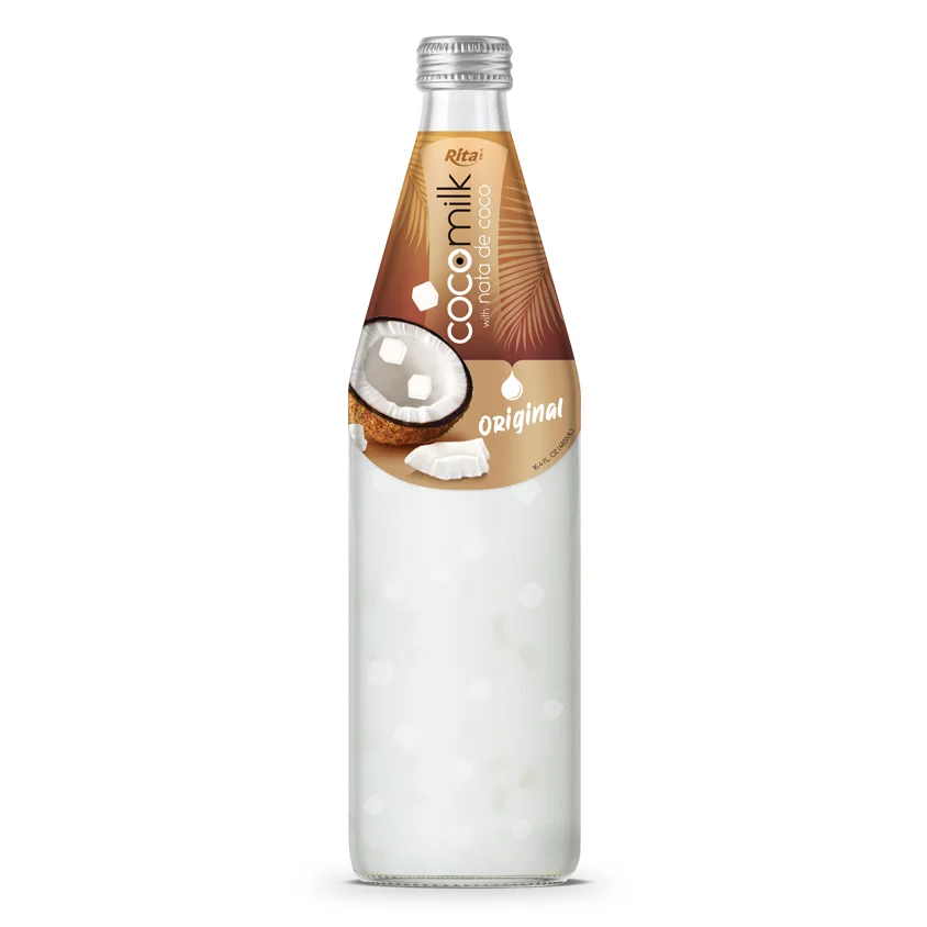 Coconut milk with nata de coco original - RITA Beverage