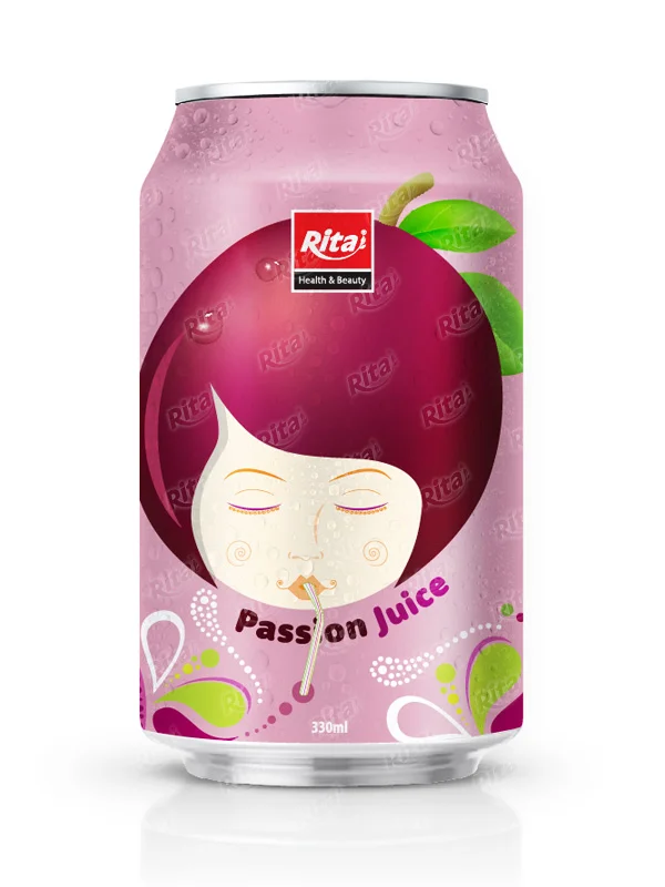 Factory beverage 330ml passion fruit juice drink - RITA Beverage