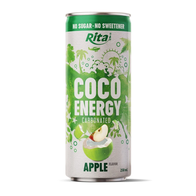 Rita Coco Energy Carbonated Apple Flavor - RITA Beverage