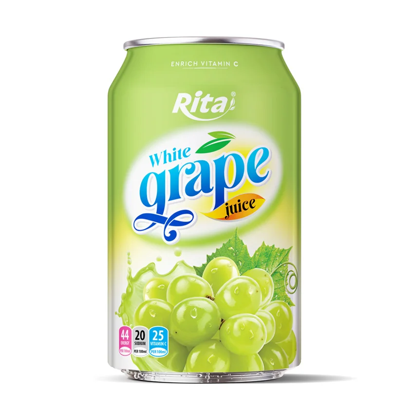 High quality natural white Grape juice 330ml - RITA Beverage