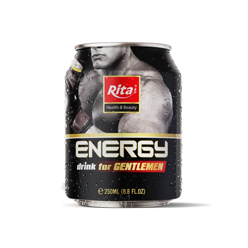Best natural Energy drink with ginseng 250ml - RITA Beverage