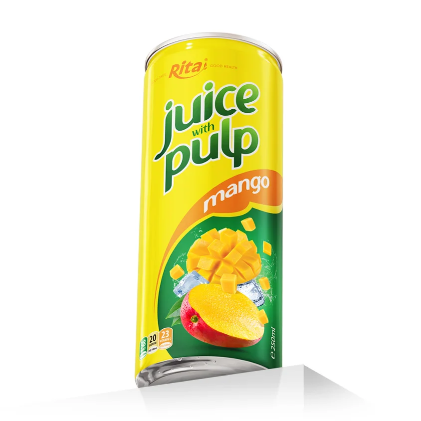 mango fruit Juice with Pulp 250ml - RITA Beverage