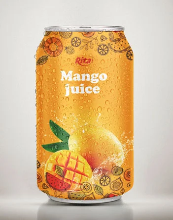 330ml Alu can Fresh Mango drink - RITA Beverage