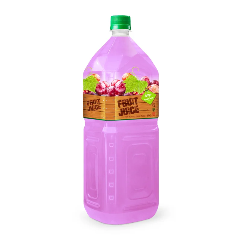 tropical fruit drinks grape 2L pet bottle - RITA Beverage